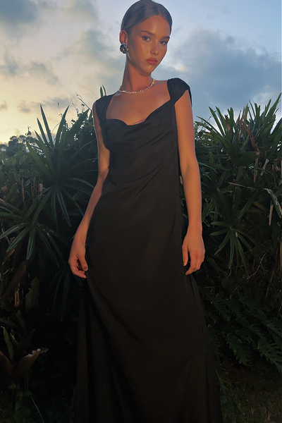 JULIETTE GOWN - NIGHT NYMPH SILK – Sisters The Label